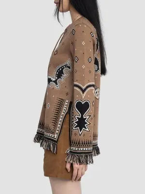 Zadig&Voltaire Leon Merino Wool Fringe-trim Sweater