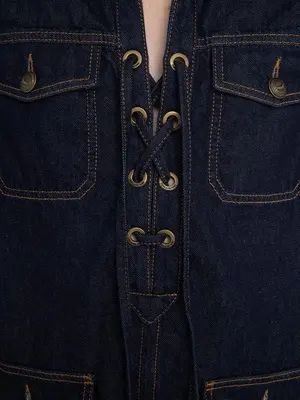 Zadig&Voltaire Remacha Denim Minidress