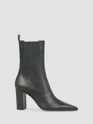 Paris Texas Anja 85mm Leather Ankle Boots