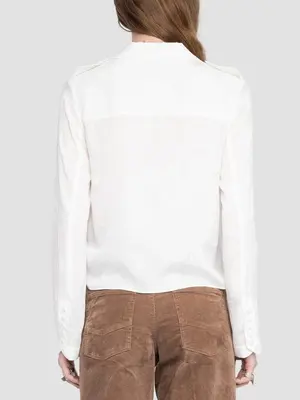 Zadig&Voltaire Tussi Jacquard Horses Silk Blouse