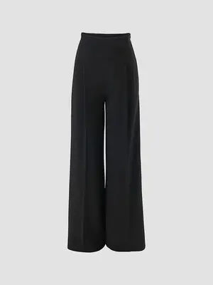Carolina Herrera Marisol Wool Wide-leg Pants