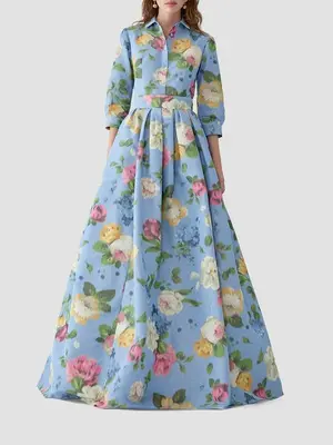 Carolina Herrera Cabana Ana Floral Shirt