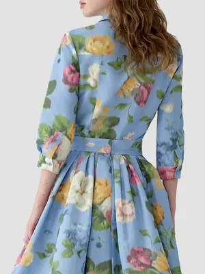 Carolina Herrera Cabana Ana Floral Shirt
