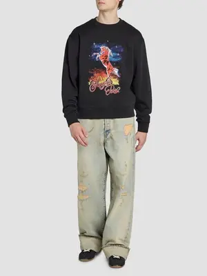 Kenzo Lucky Horses Crewneck Sweatshirt