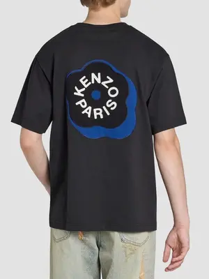 Kenzo Boke Flower 2.0 Embroidered Oversized T-shirt - Black
