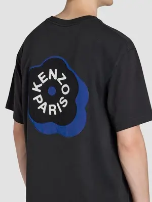Kenzo Boke Flower 2.0 Embroidered Oversized T-shirt - Black