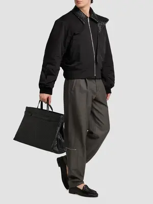 Bottega Veneta Nylon-cotton Twill Jacket