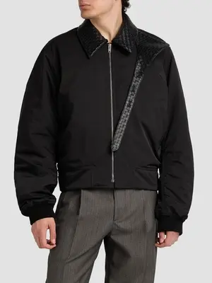 Bottega Veneta Nylon-cotton Twill Jacket