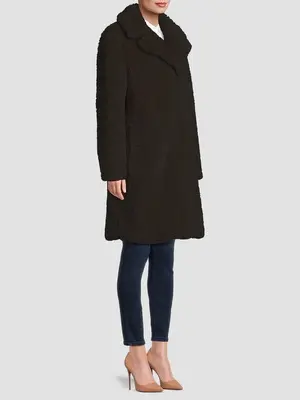 Herno Curly Faux-fur Coat
