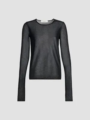 GOLDEN GOOSE Journey Nella Slim Semi-sheer Top