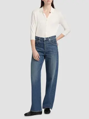 Majestic Filatures Soft Touch Semi-relaxed Shirt