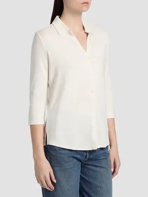 Majestic Filatures Soft Touch Semi-relaxed Shirt