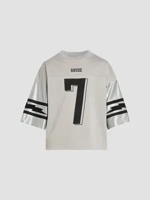 Rhude Lightning Football Jersey Tee