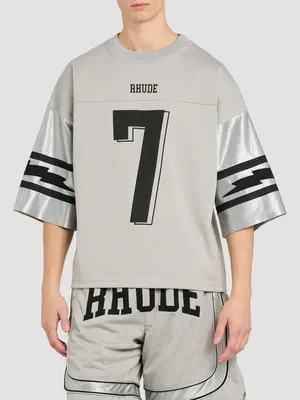 Rhude Lightning Football Jersey Tee
