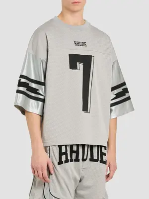 Rhude Lightning Football Jersey Tee
