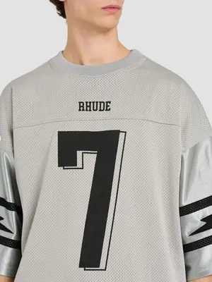 Rhude Lightning Football Jersey Tee