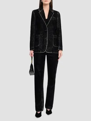 GOLDEN GOOSE Journey Velvet-effect Jacket
