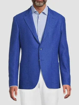 Etro Textured Cotton Jacket