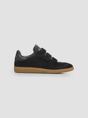 Isabel Marant Étoile Beth Suede Low-top Sneakers Black