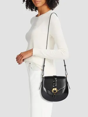 Isabel Marant Étoile Altay Small Leather Saddle Bag