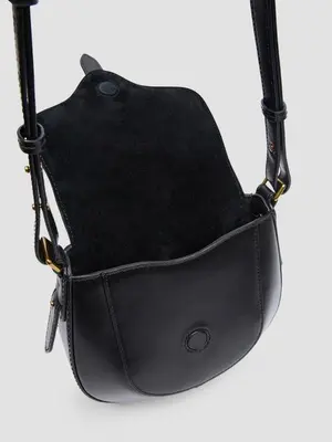 Isabel Marant Étoile Altay Small Leather Saddle Bag