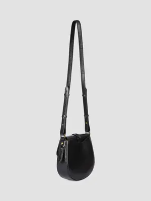Isabel Marant Étoile Altay Small Leather Saddle Bag