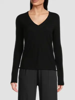 Majestic Filatures Cashmere V-neck Sweater