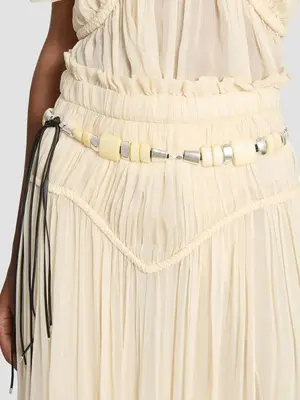 Isabel Marant Étoile Rosly Bead & Leather Self-tie Belt