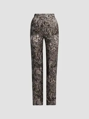 GOLDEN GOOSE Golden Floral Twill Pants