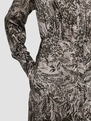 GOLDEN GOOSE Golden Floral A-line Shirtdress