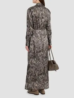 GOLDEN GOOSE Golden Floral A-line Shirtdress