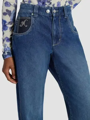 Isabel Marant Étoile Jeyda Cotton Wide-leg Jeans