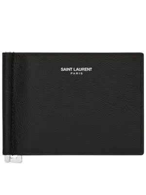 Saint Laurent Clip Wallet