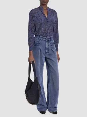Isabel Marant Étoile Rodayna Denim Straight Jeans