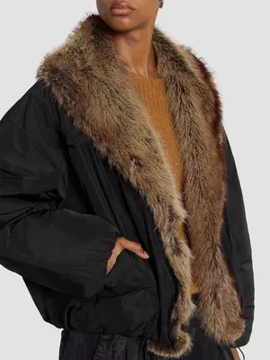 Isabel Marant Étoile Charone Faux-fur Trim Jacket