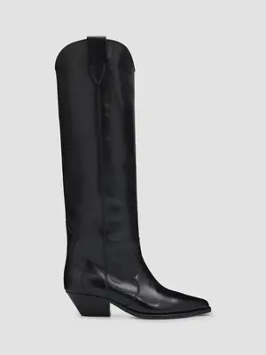 Isabel Marant Étoile Denvee Leather Western Boots