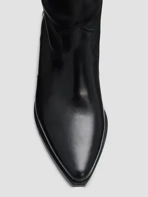 Isabel Marant Étoile Denvee Leather Western Boots