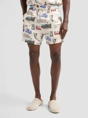Rhude Highway Graphic Shorts