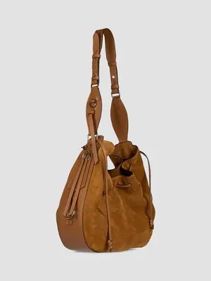 Isabel Marant Étoile Bolton Suede Hobo Bag