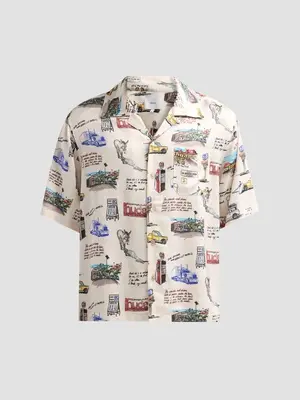 Rhude Highway Camp Shirt