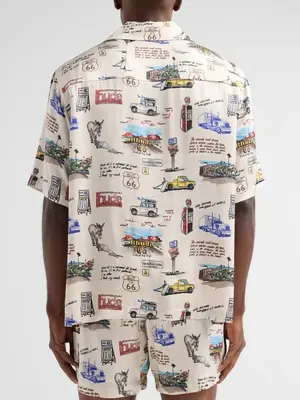 Rhude Highway Camp Shirt