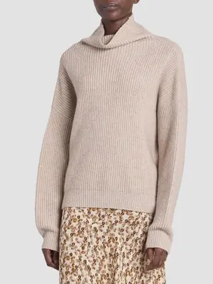 Isabel Marant Étoile Brooke Merino Wool-cashmere Turtleneck Sweater