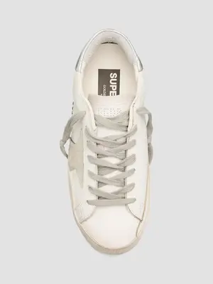 GOLDEN GOOSE Super-star Logo Leather Low-top Sneakers