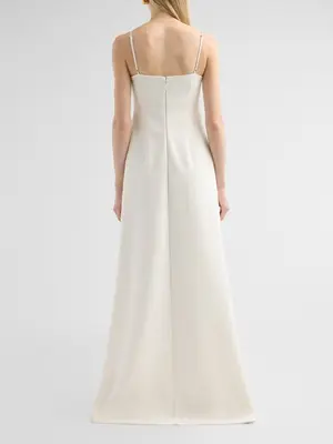 Cinq À Sept Amberly Bow Gown