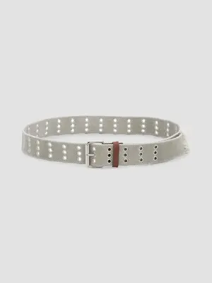 Isabel Marant Étoile Fatsa Eyelet Cotton Belt - Khaki