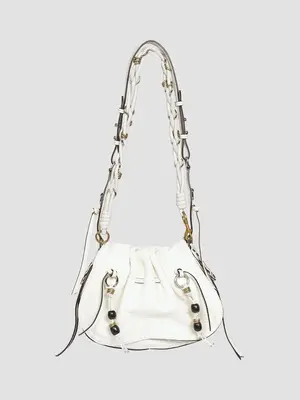 Isabel Marant Étoile Bolton Leather Saddle Bag