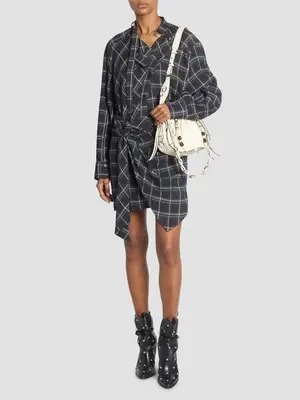 Isabel Marant Étoile Bolton Leather Saddle Bag