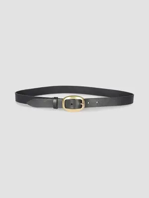 Isabel Marant Étoile Dara Leather Belt - Black