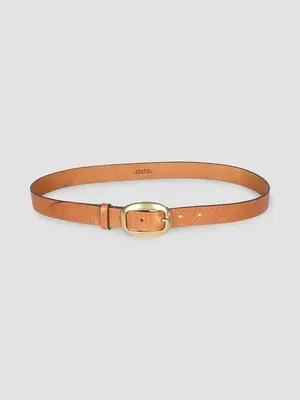 Isabel Marant Étoile Dara Leather Belt - Cognac
