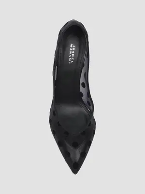 Isabel Marant Étoile Pristy 90mm Polka-dotted Mesh Pumps